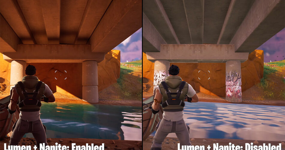First Look at the Fortnite Unreal Engine 5 Upgrade with Lumen and ...