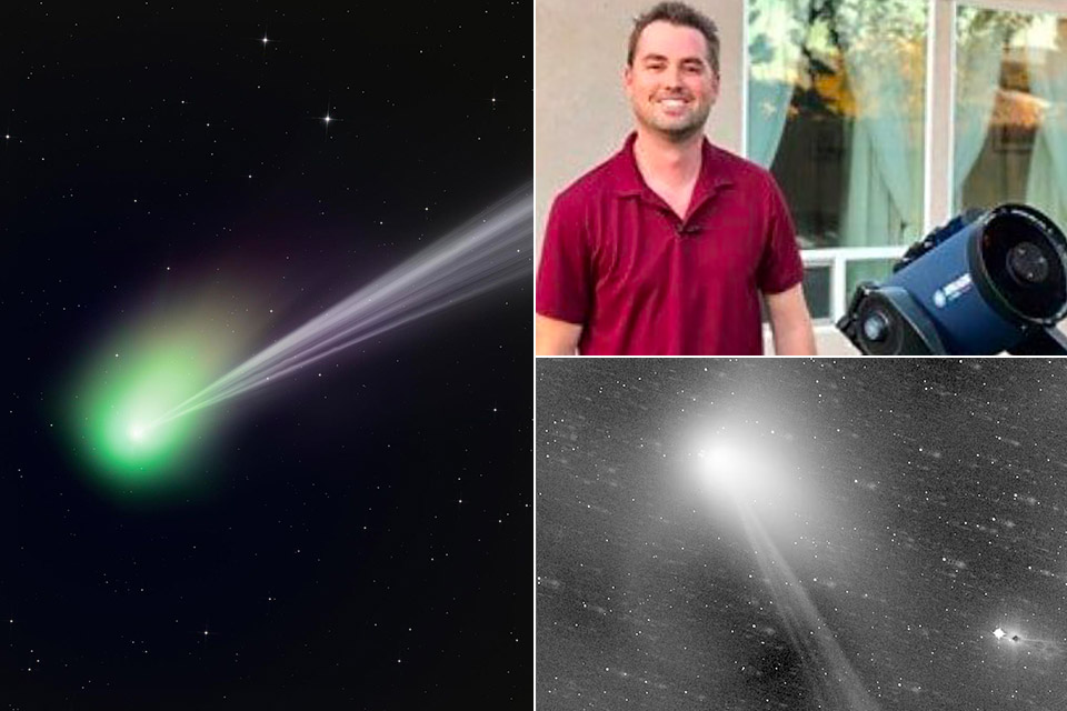 Astrophotographer Andrew McCarthy Captures Stunning Image of Green Comet C/2022 E3 - mailinvest.blog