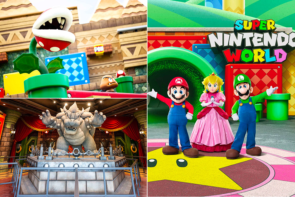 A First Look Inside Super Nintendo World at Universal Studios Hollywood ...