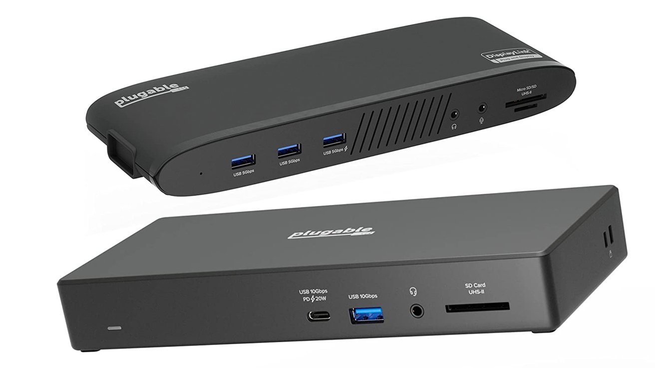 Plugable's new docking stations bring three displays to M1 Macs ...