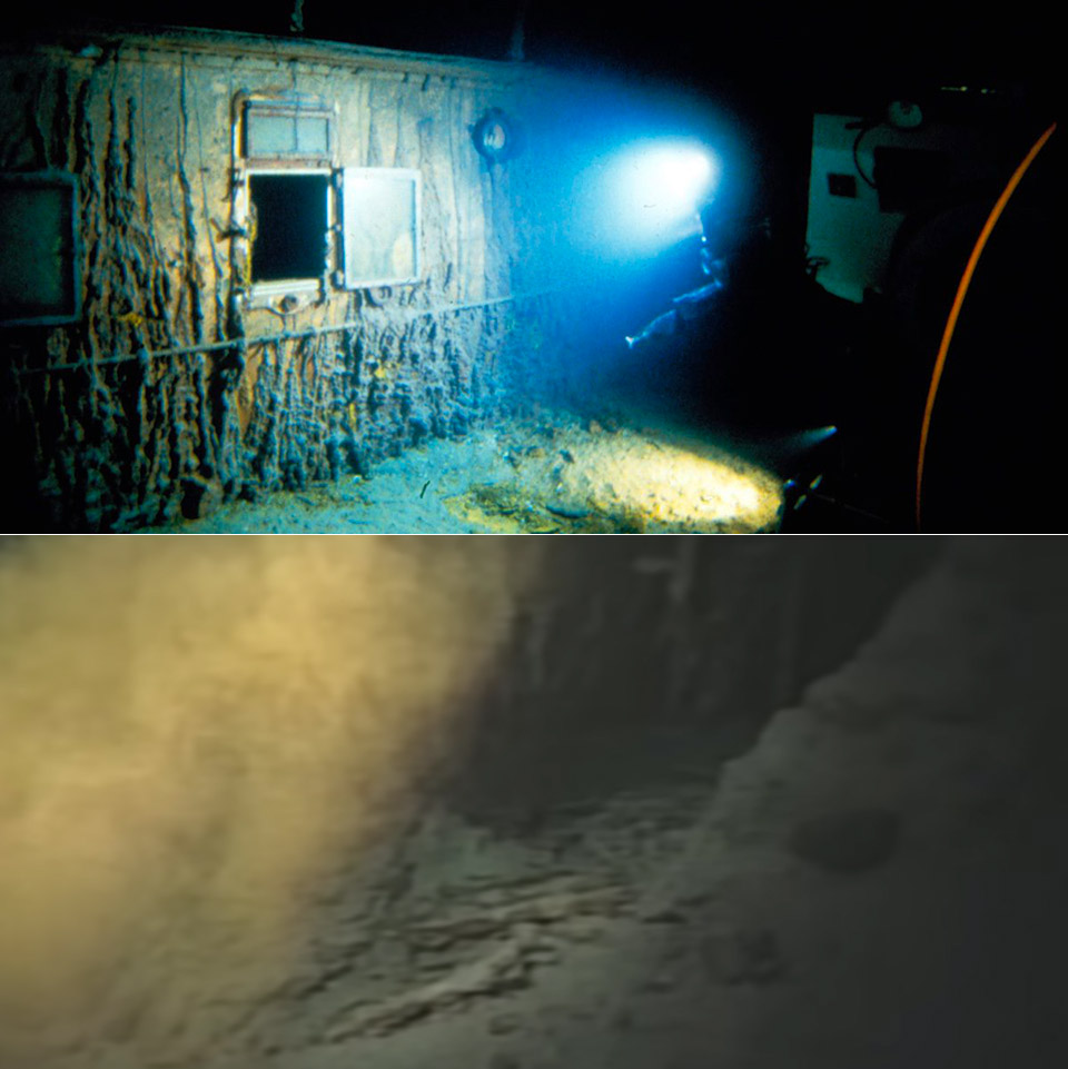 Never Before Seen Footage of Titanic Wreck Released, Captured by Human ...