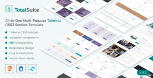TotalSuite - All-in-One Multi-Purpose Tailwind CSS Template ...