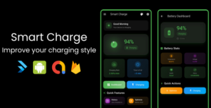 Smart Charge - Complete Flutter Battery Monitoring & Animation App ...