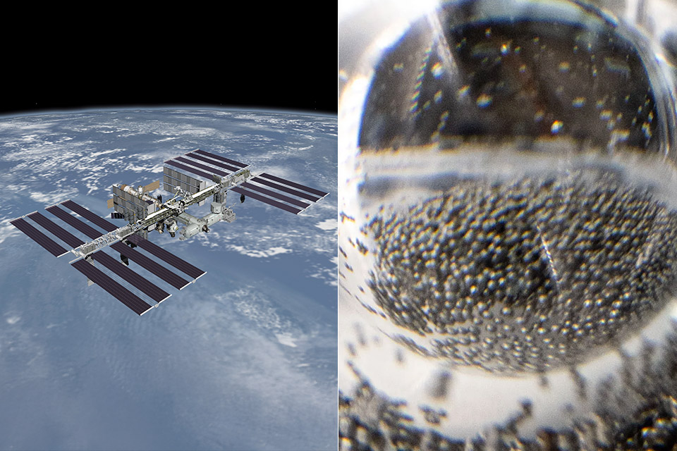 NASA's Fluid Particles Experiment on the ISS Shows Particles Dancing in Zero Gravity ...