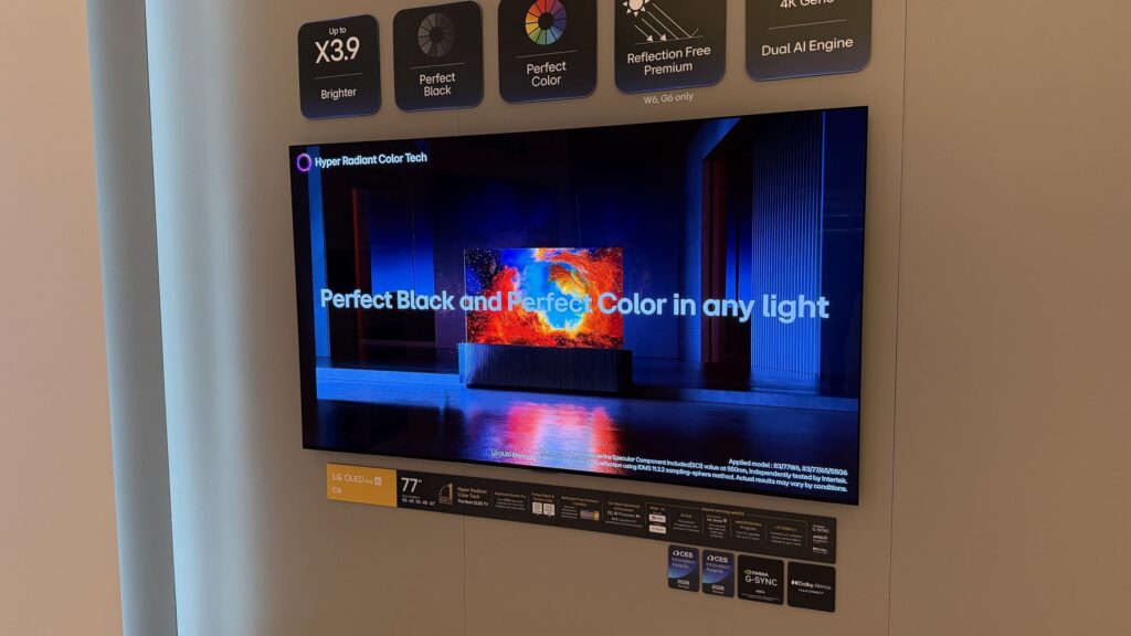 The LG C6 OLED TV comes in two versions, and one's way better than the ...
