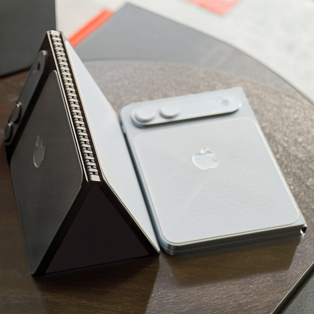 iPhone Fold Dummy Unit Surfaces, Looks Just Like the CAD Renders ...